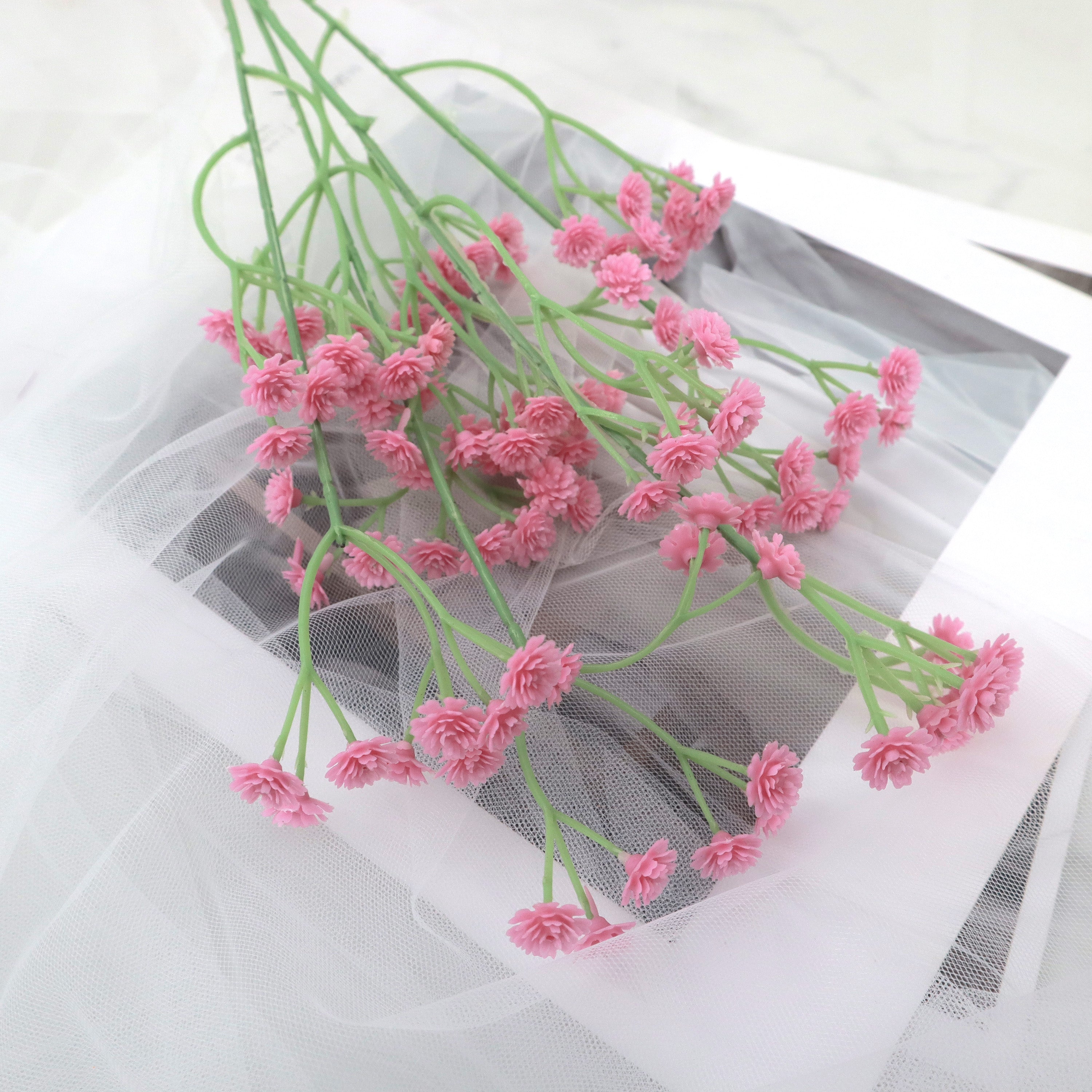 Artificial Baby's Breath Hot Pink – Floral Forest Wholesale