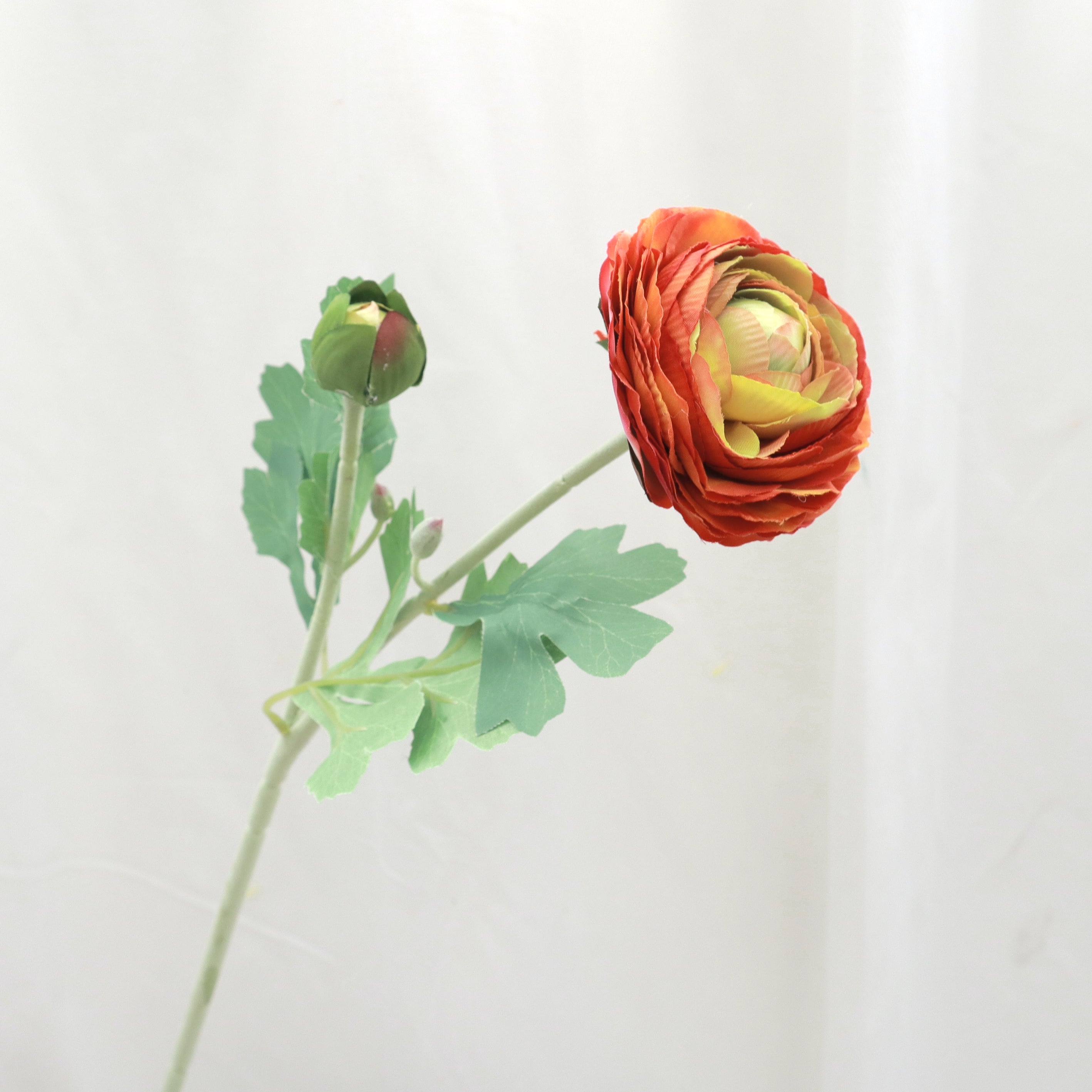 Artificial Silk Ranunculus Red – Floral Forest Wholesale